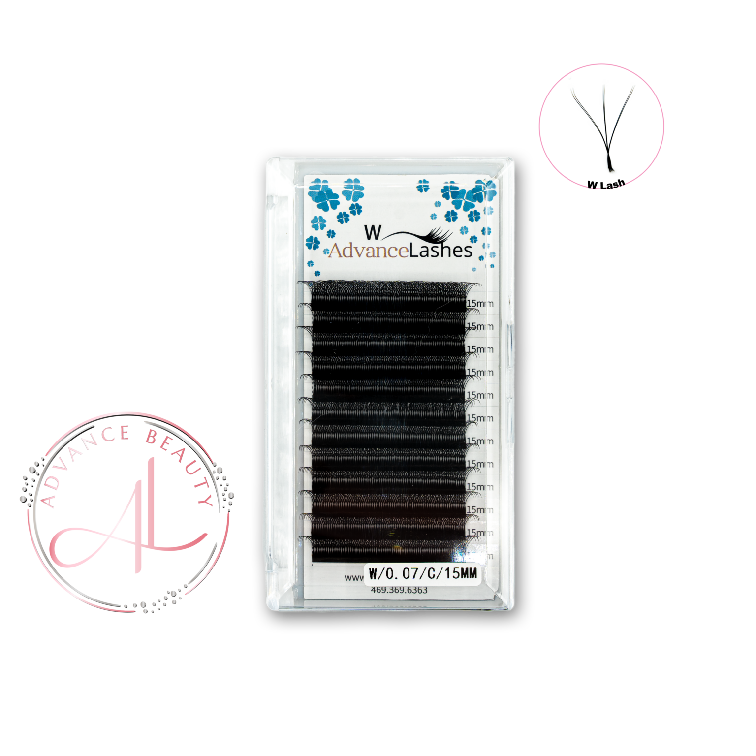 W Lash – Individual Size | Advance Lashes