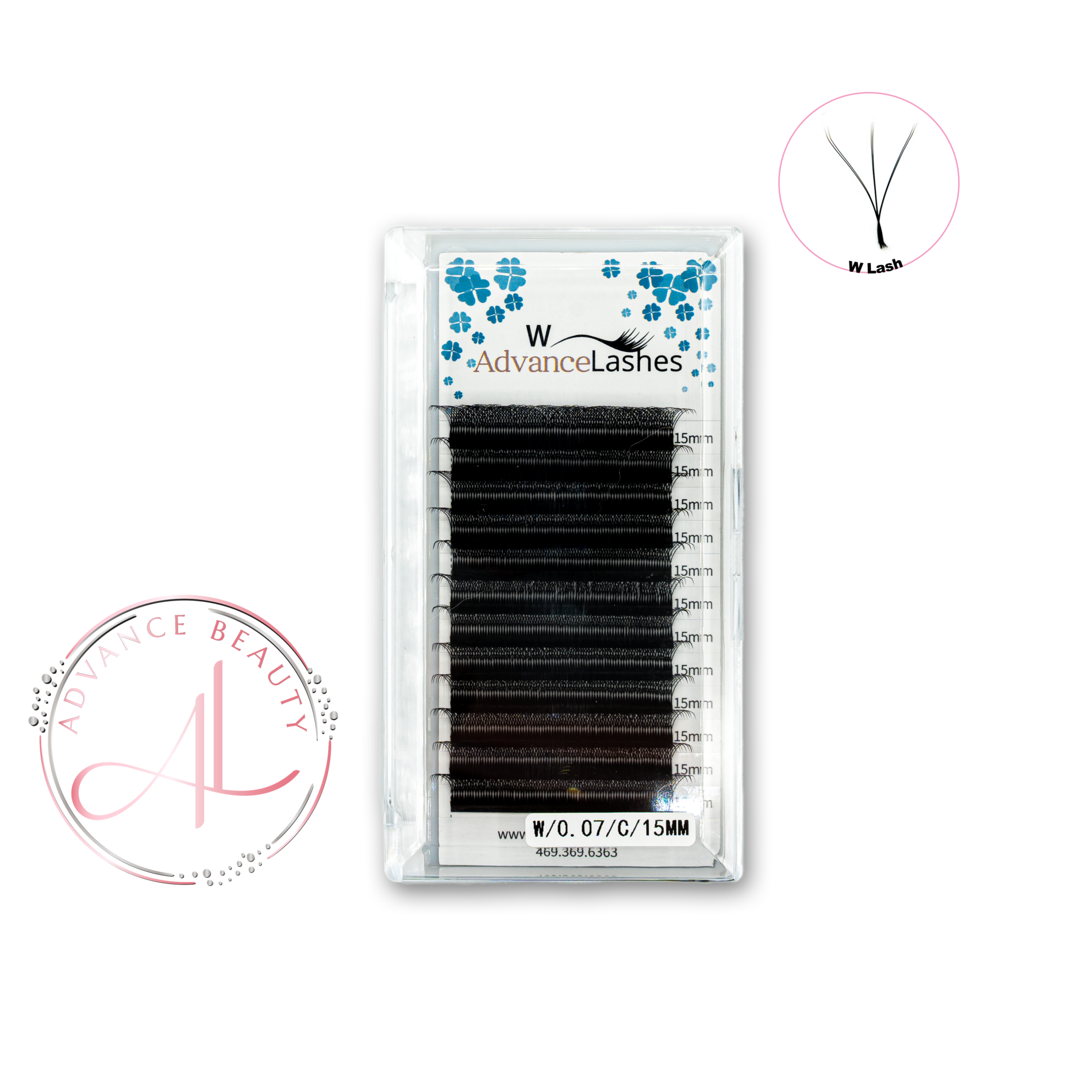 W Lash – Individual Size | Advance Lashes