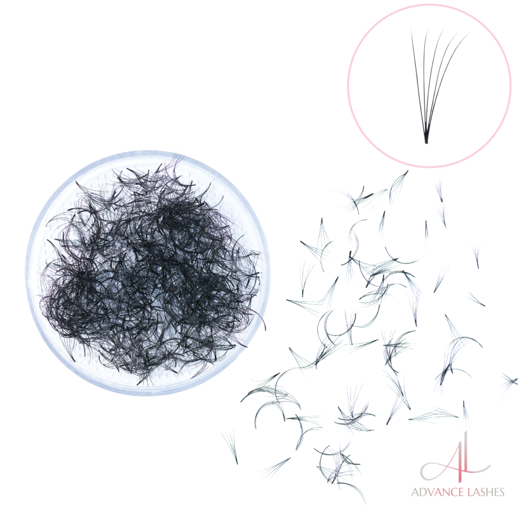 Pre-made Volume Eyelash – 5D | Advance Lashes