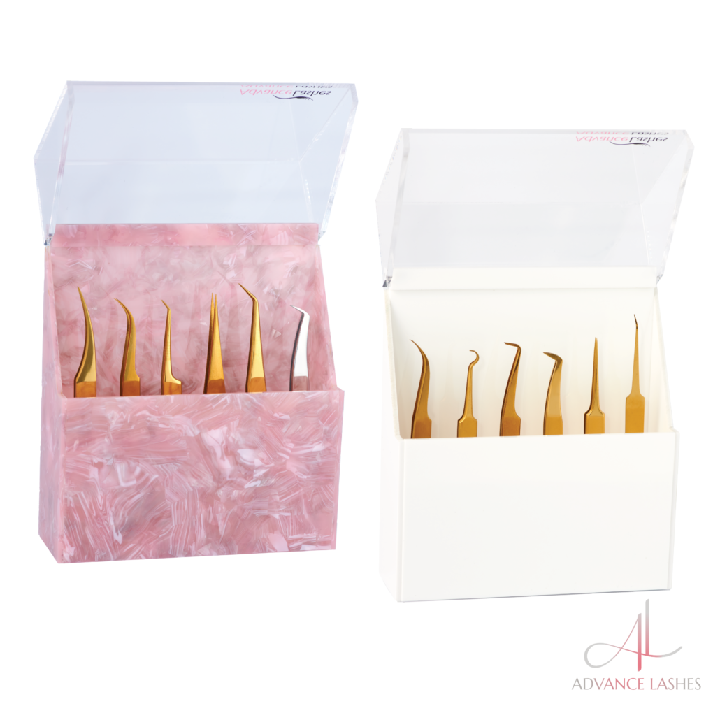 Tweezers Holder Stand with Cover | Advance Lashes